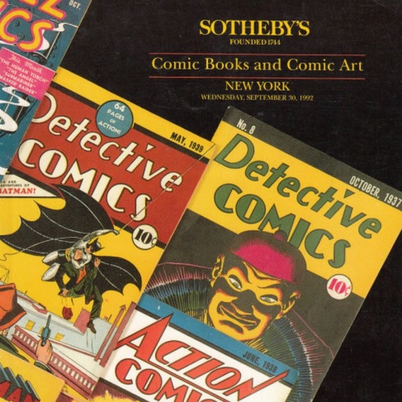 Sotherby's | Other | Sothebys Auction Catalog Comic Books Art 992 ...